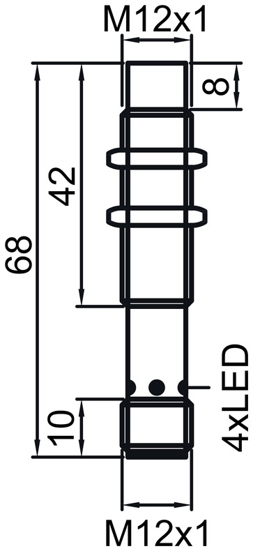 IS 112 MM/4NO-8N0-M12 | 50129886