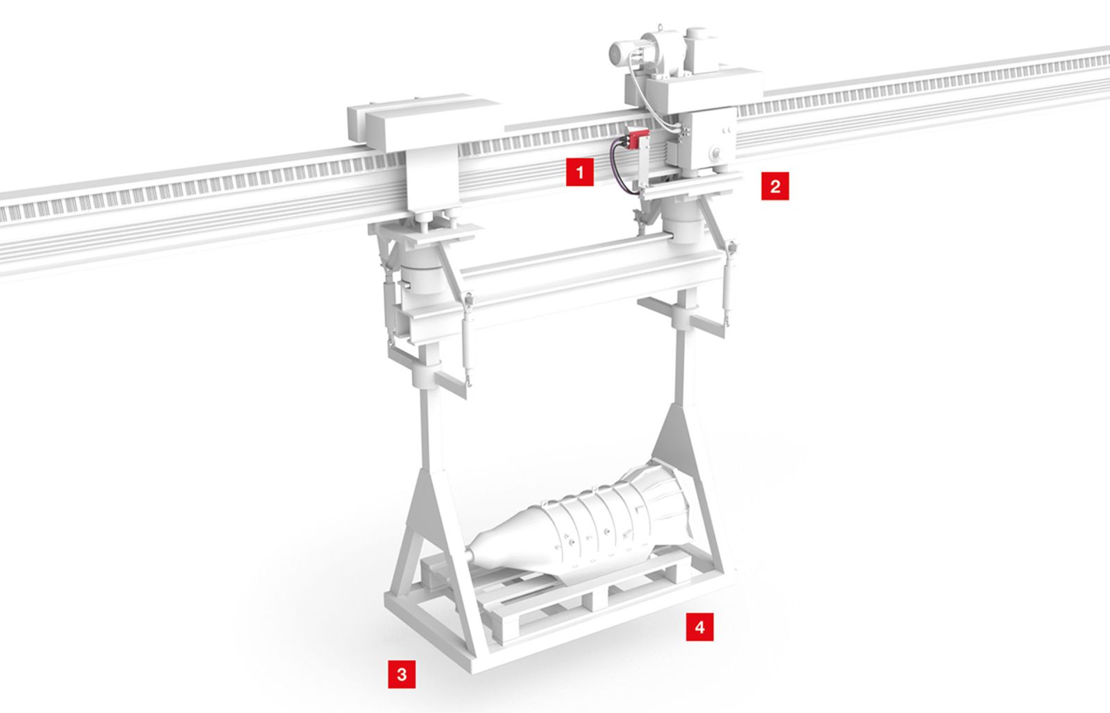 Elektrohängebahnen | Intralogistik | Leuze