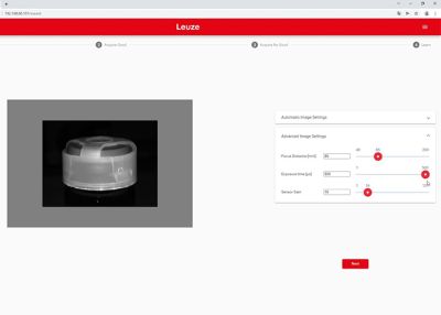 简单视觉传感器适用于存在性检测 | Leuze